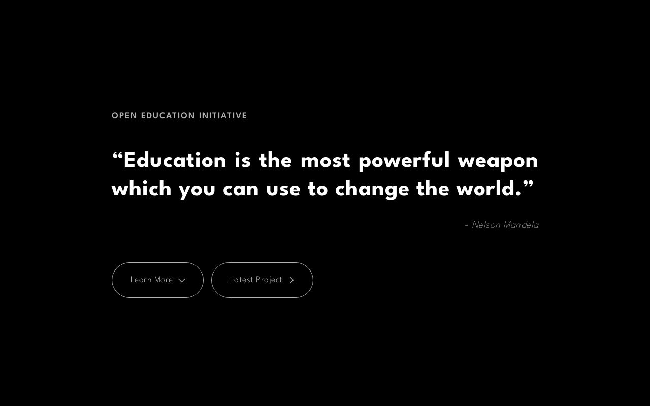 Open Education Initiative